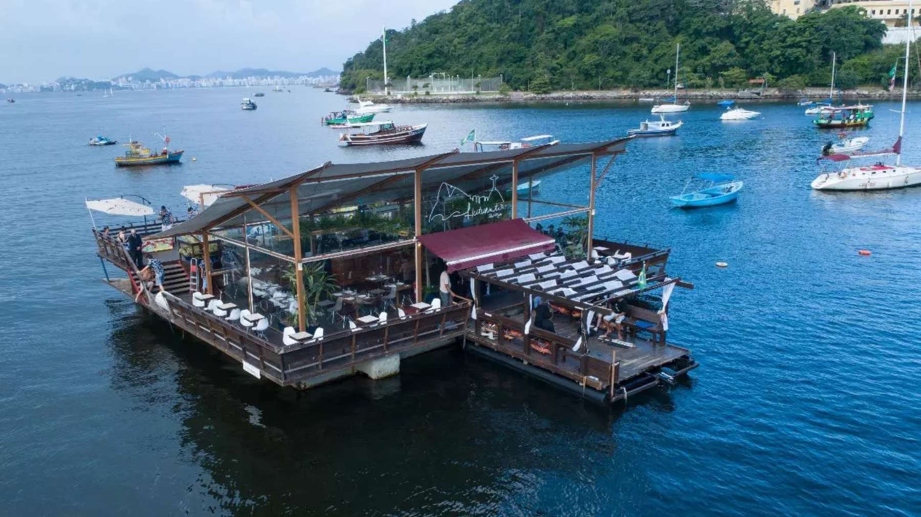 RESTAURANTE FLUTUANTE, URCA E LEME COM CAMINHO DOS PESCADORES E ...